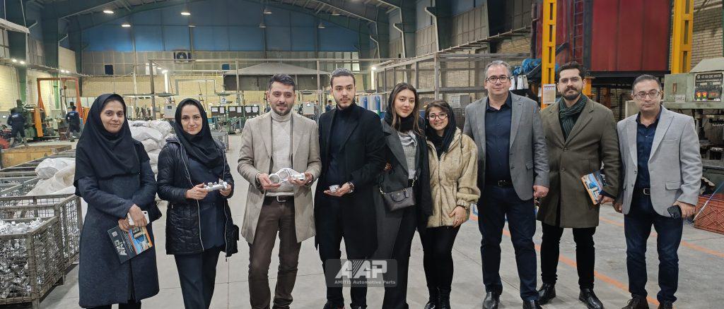 A group visit from Turkish industrialists to the Amitis Company - پاژ ...